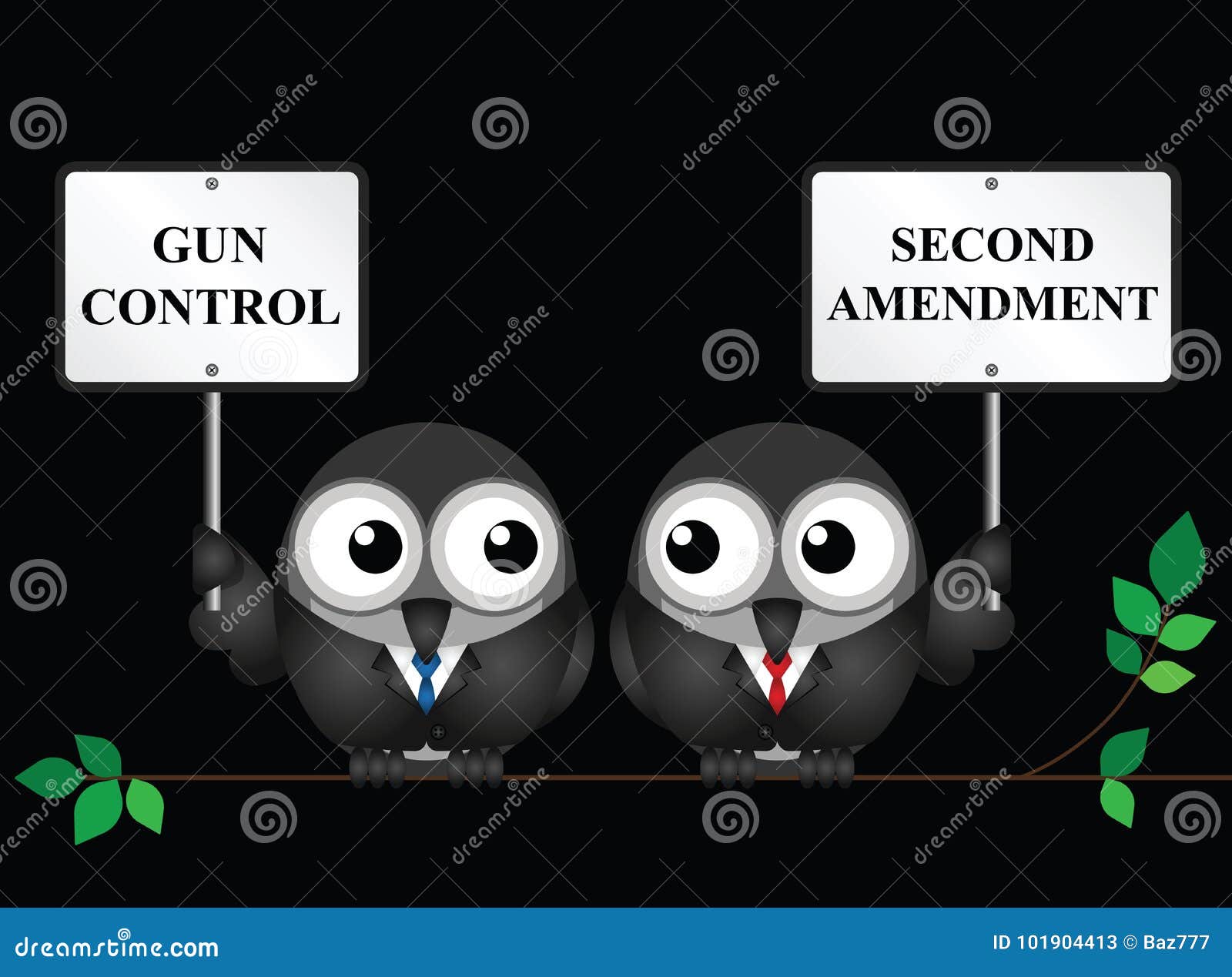 Second Amendment stock vector. Illustration of amendment - 101904413