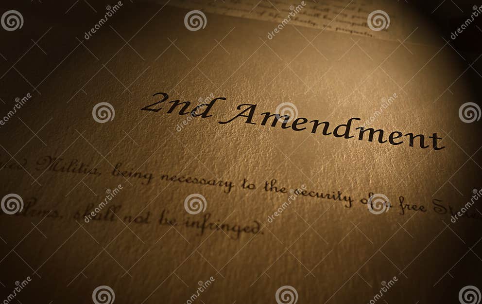 Second Amendment text stock photo. Image of constitutional - 120423962