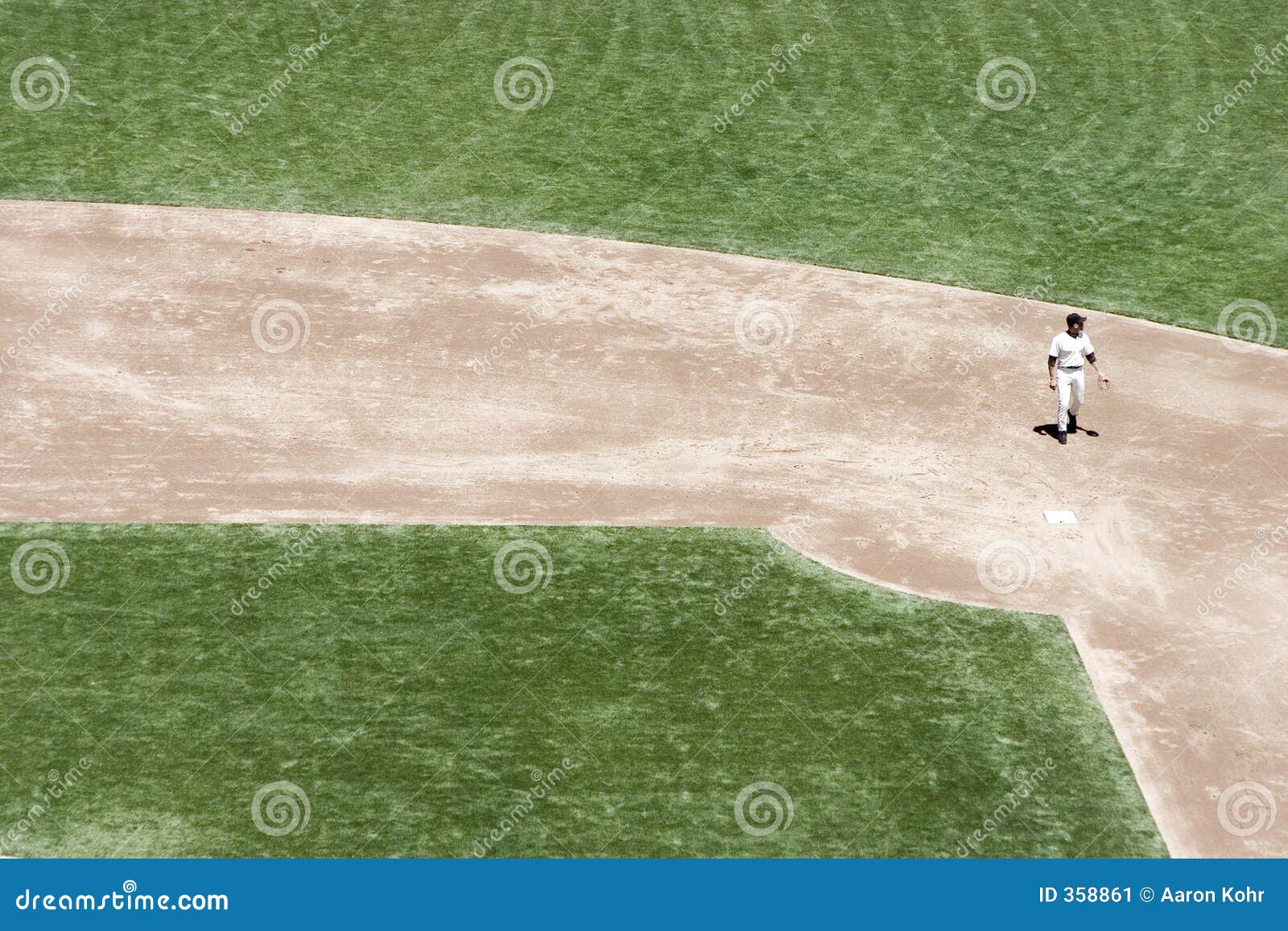 Second Base stock image. Image of field, base, baseball - 358861