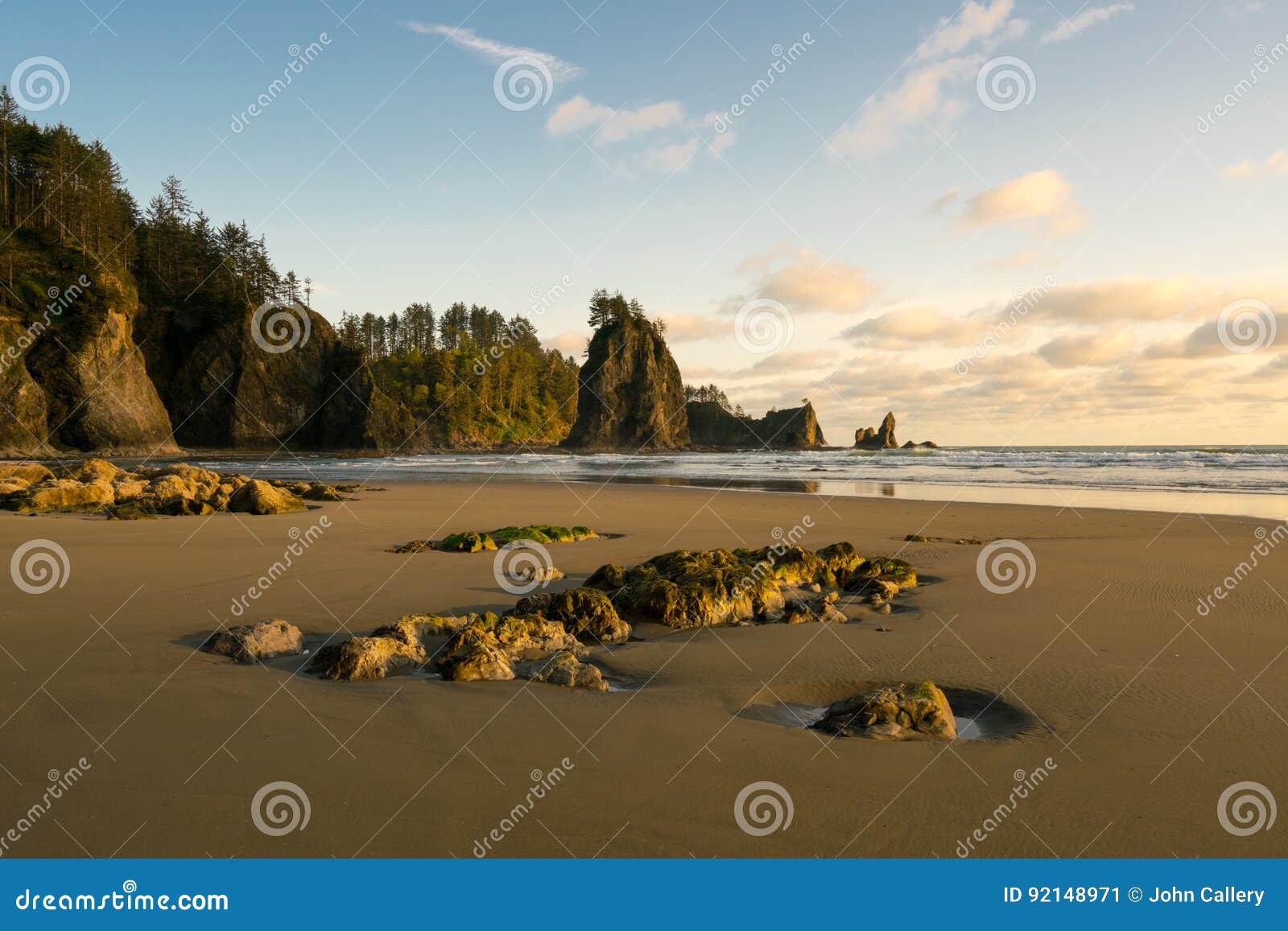 Second Beach stock image. Image of water, nature, sand - 92148971