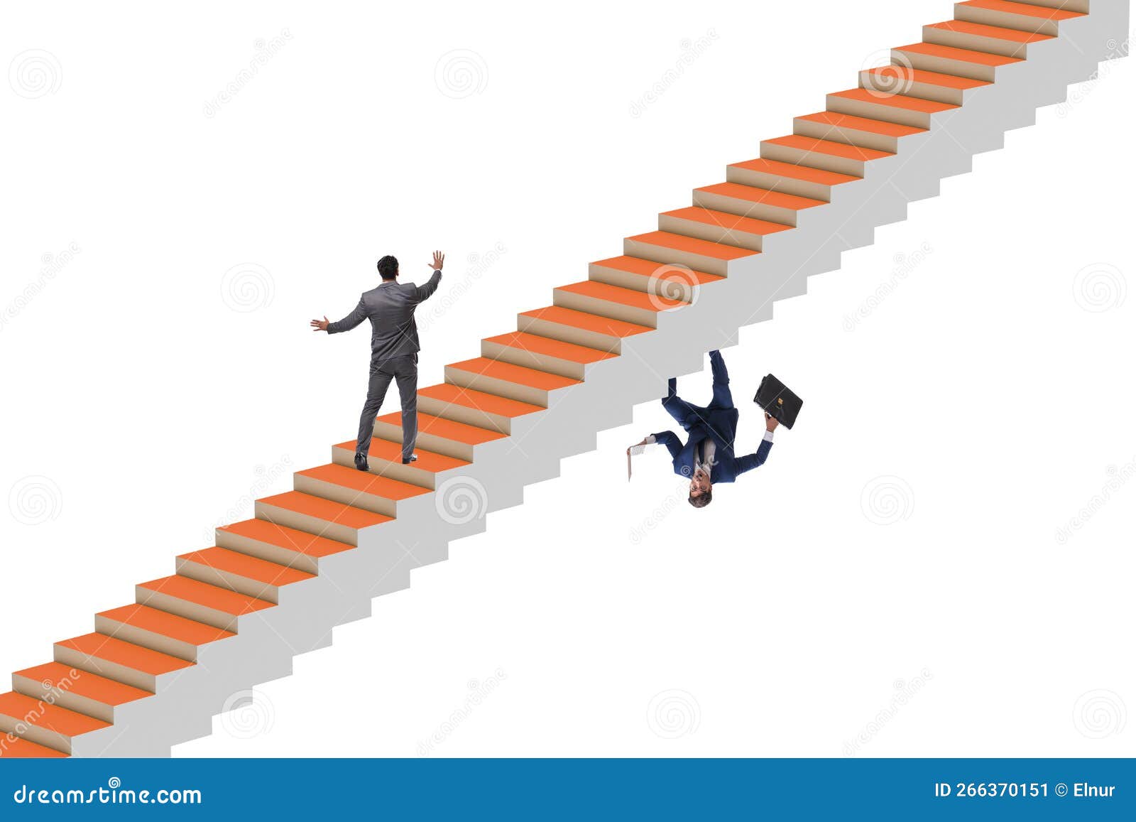 Second Career Concept with Two Businessmen Stock Image - Image of ...