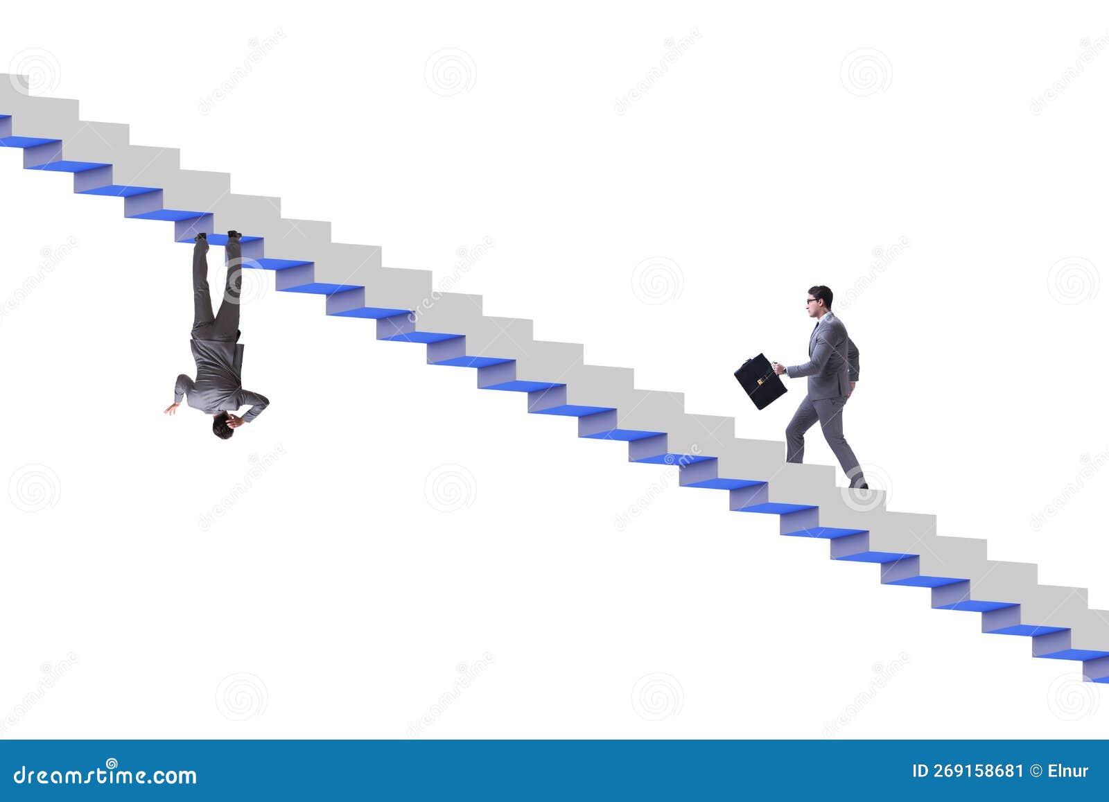 Second Career Concept with Two Businessmen Stock Image - Image of ...