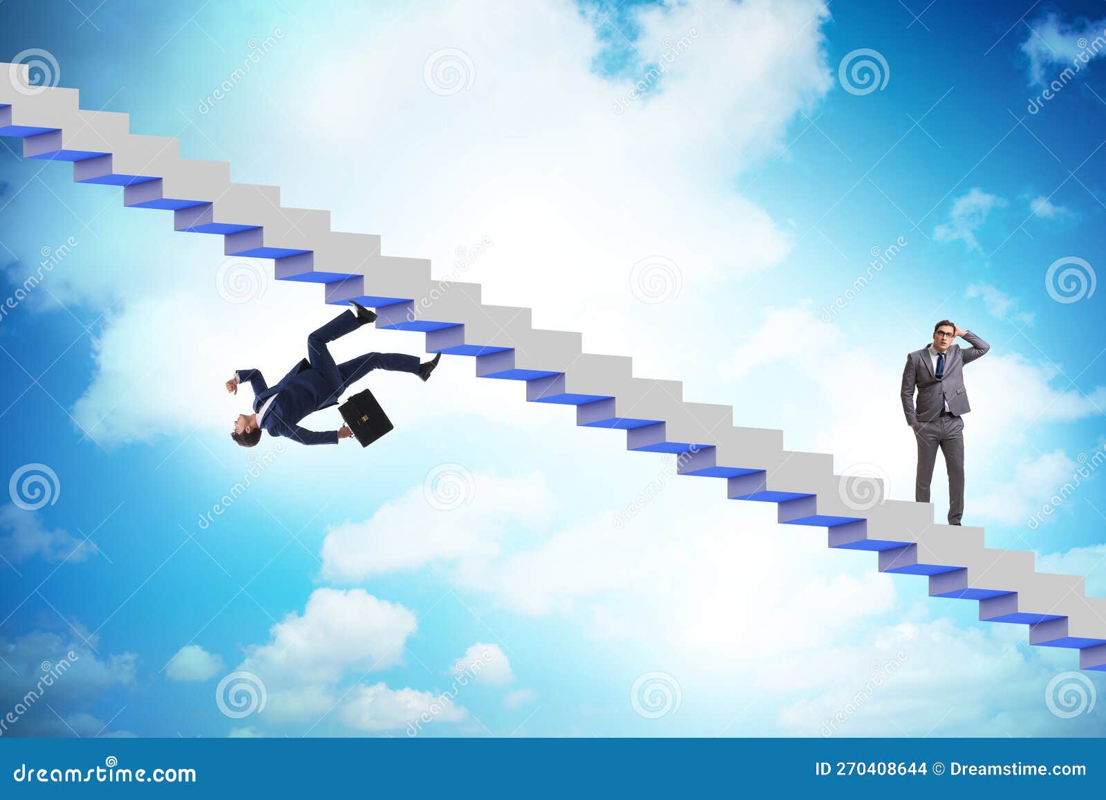 Second Career Concept with Two Businessmen Stock Photo - Image of ...