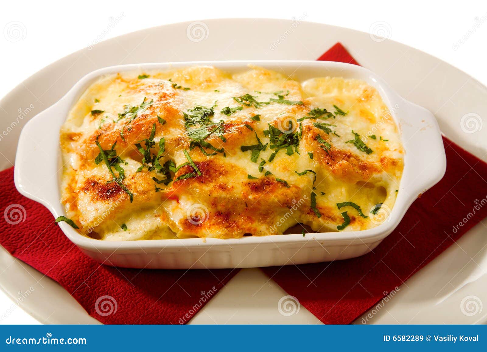 Second course stock image. Image of plate, herbs, potato - 6582289
