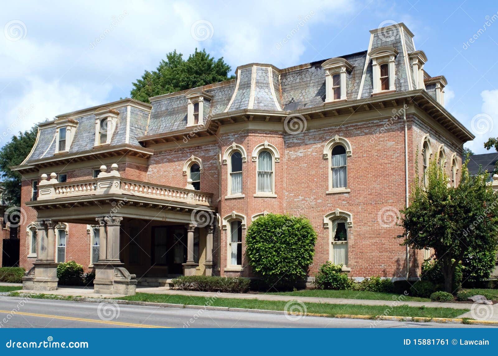 French Second Empire Style Homes