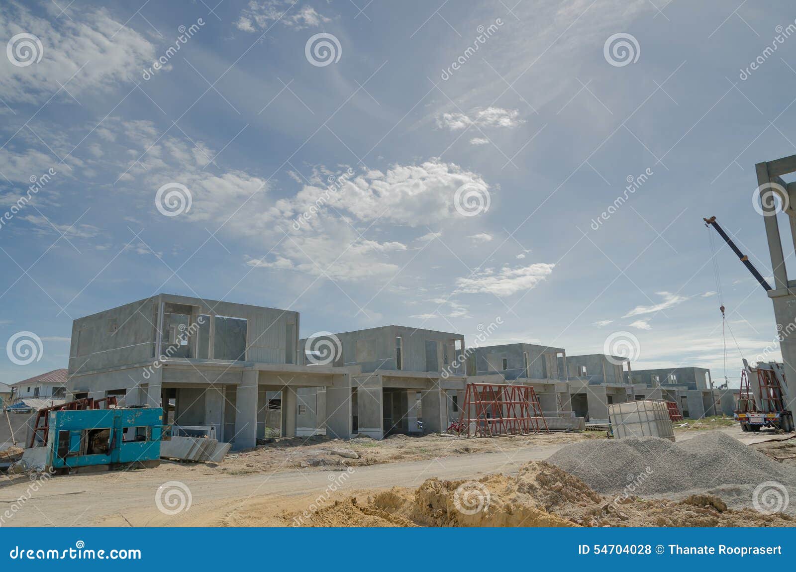The Second Floor Structure. Stock Photo - Image of housing, site: 54704028