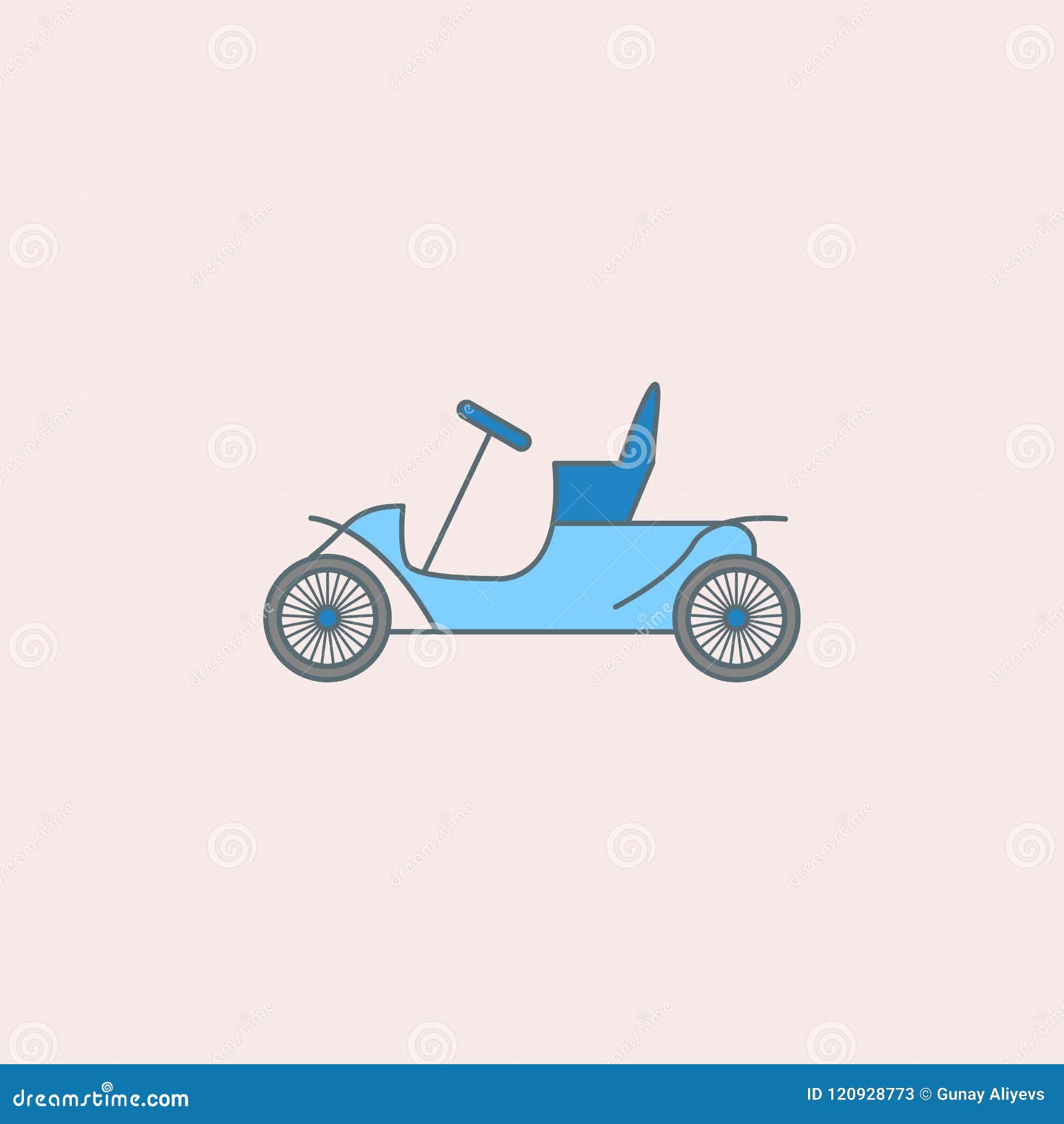 Second Generation of Cars Field Outline Icon. Element of Generation ...