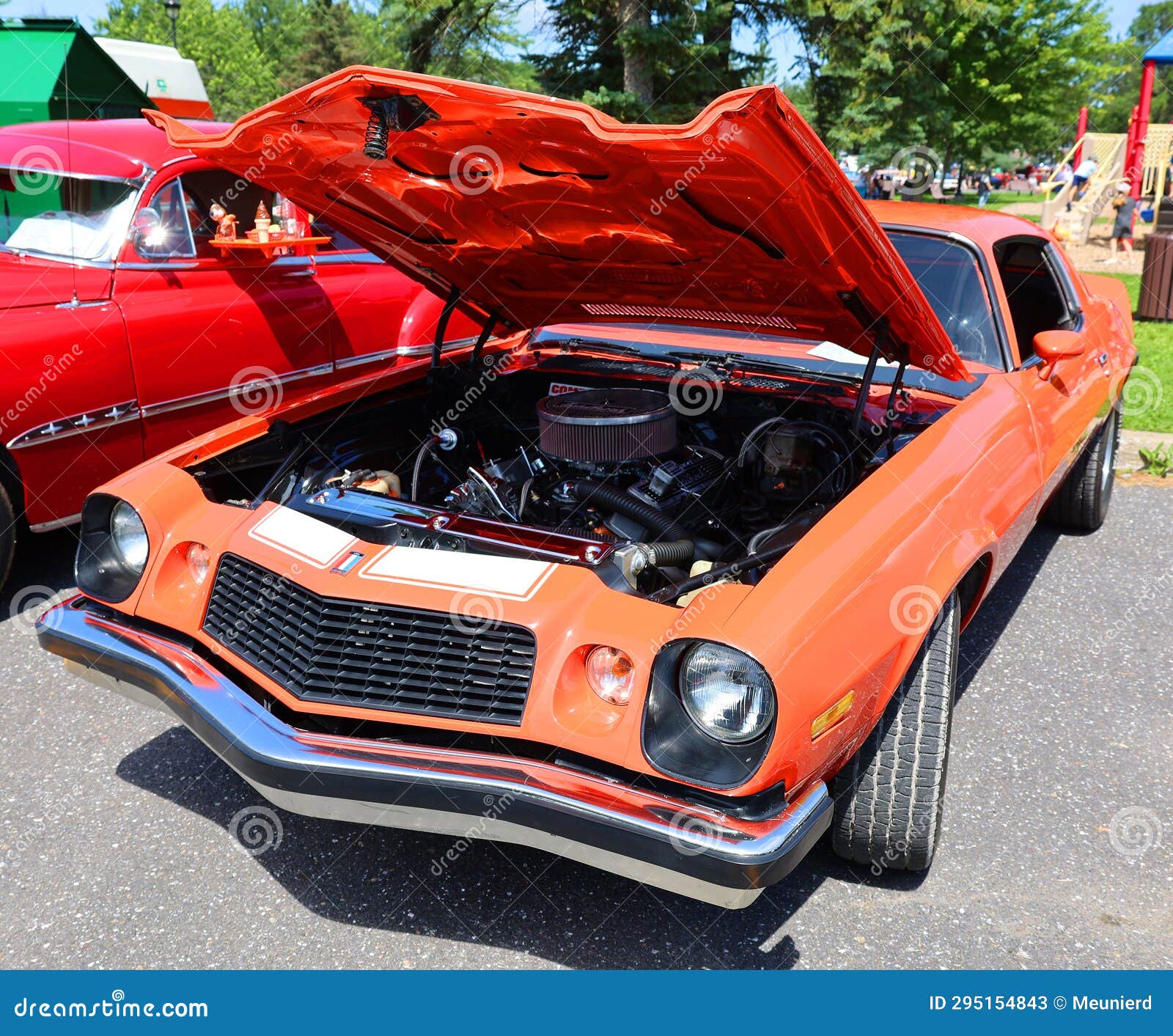 The Second-generation Chevrolet Camaro 1977 Editorial Stock Photo ...