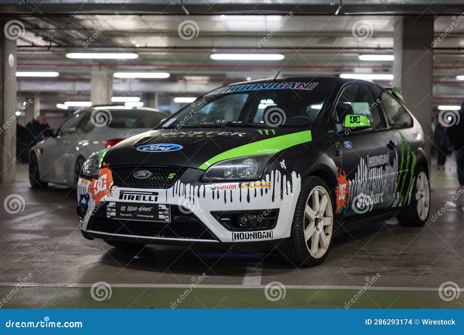 Second Generation Ford Focus Replica Ken Block Rally Editorial Stock ...