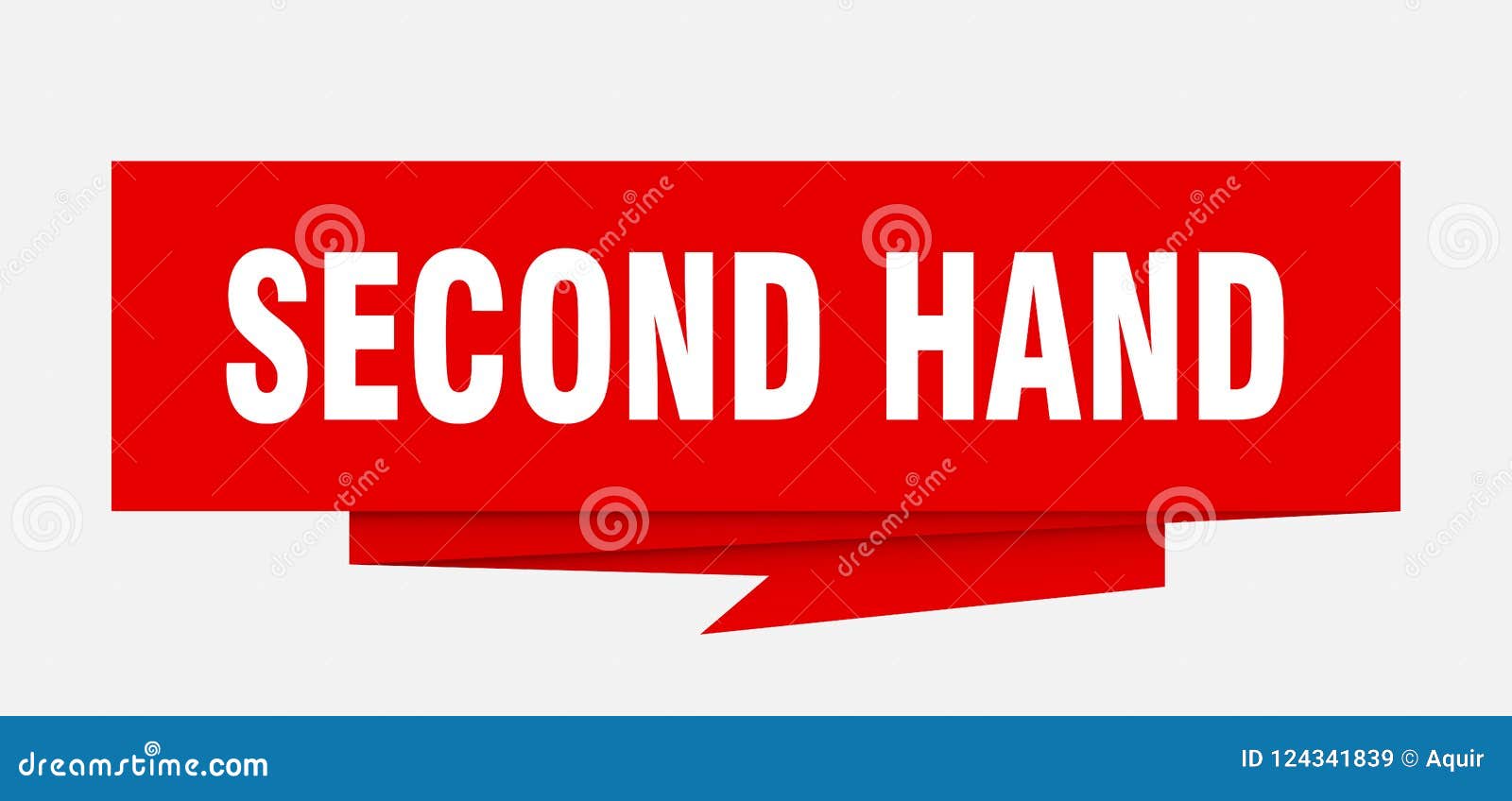 Second hand stock vector. Illustration of note, origami - 124341839