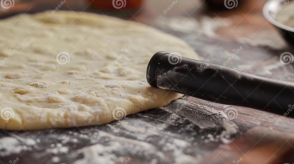 In the Second Image we See a Zoomedin View of the Handle of a Roti ...