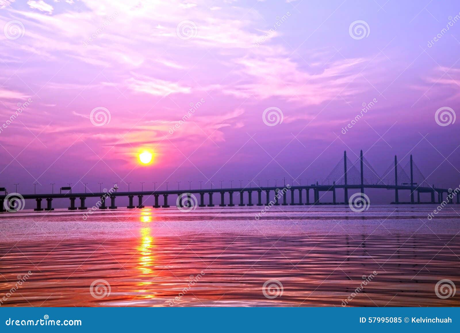Second Penang Bridge stock image. Image of asian, malaysia - 57995085