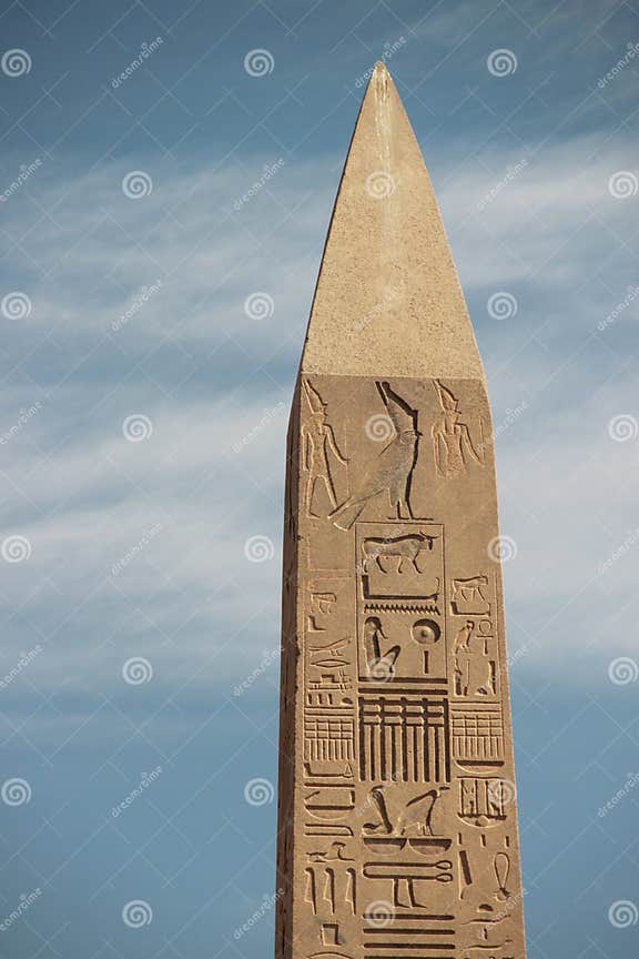 Second Pylon of the Luxor Temple, Egypt Stock Photo - Image of luxor ...