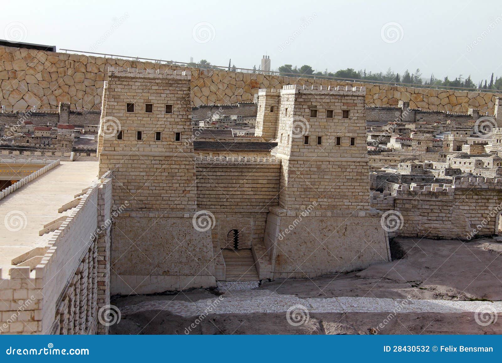 Second Temple Period Jerusalem Main Street Archeological Park Along ...