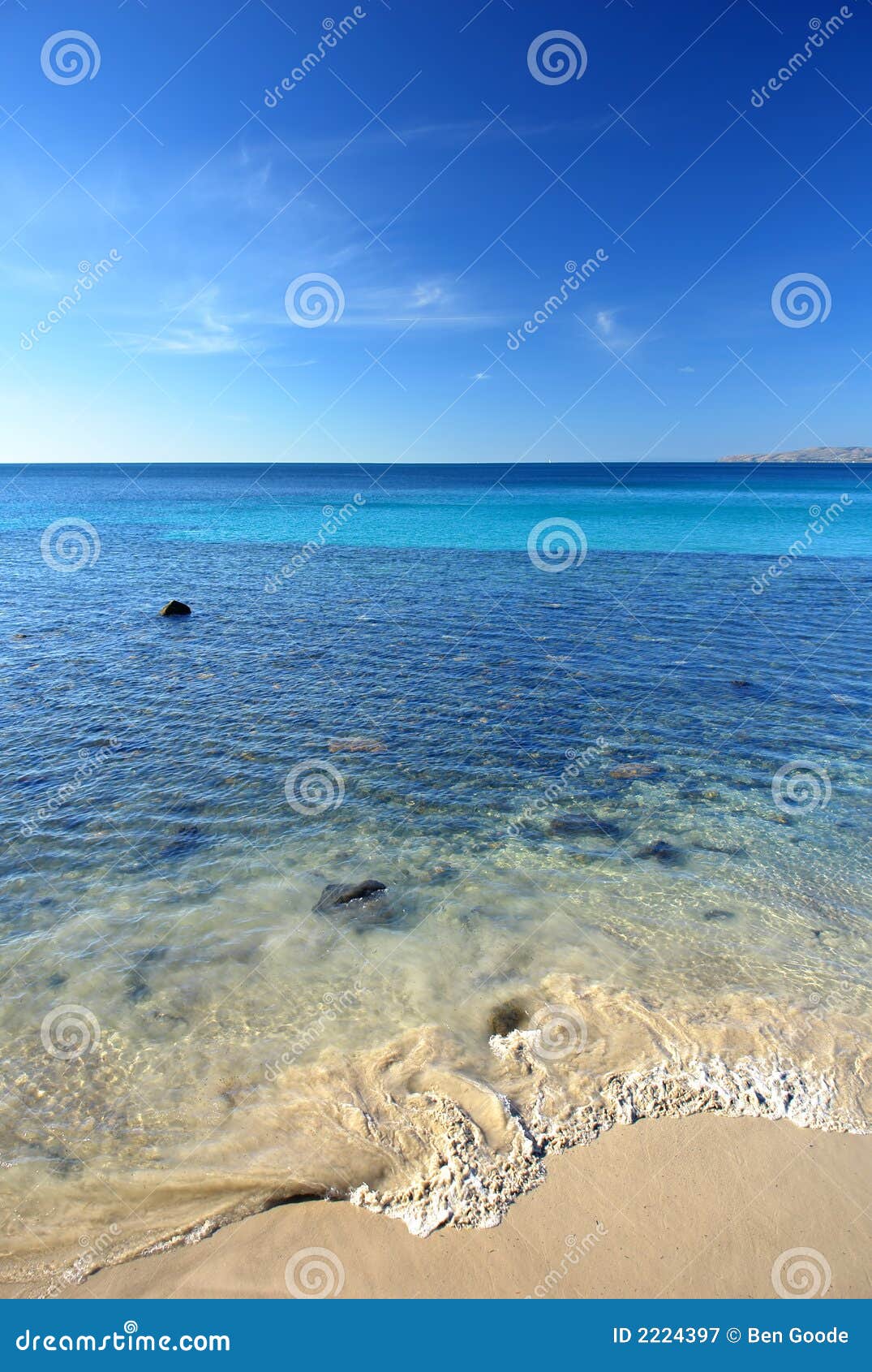 Second Valley Beach stock image. Image of reef, landscape - 2224397