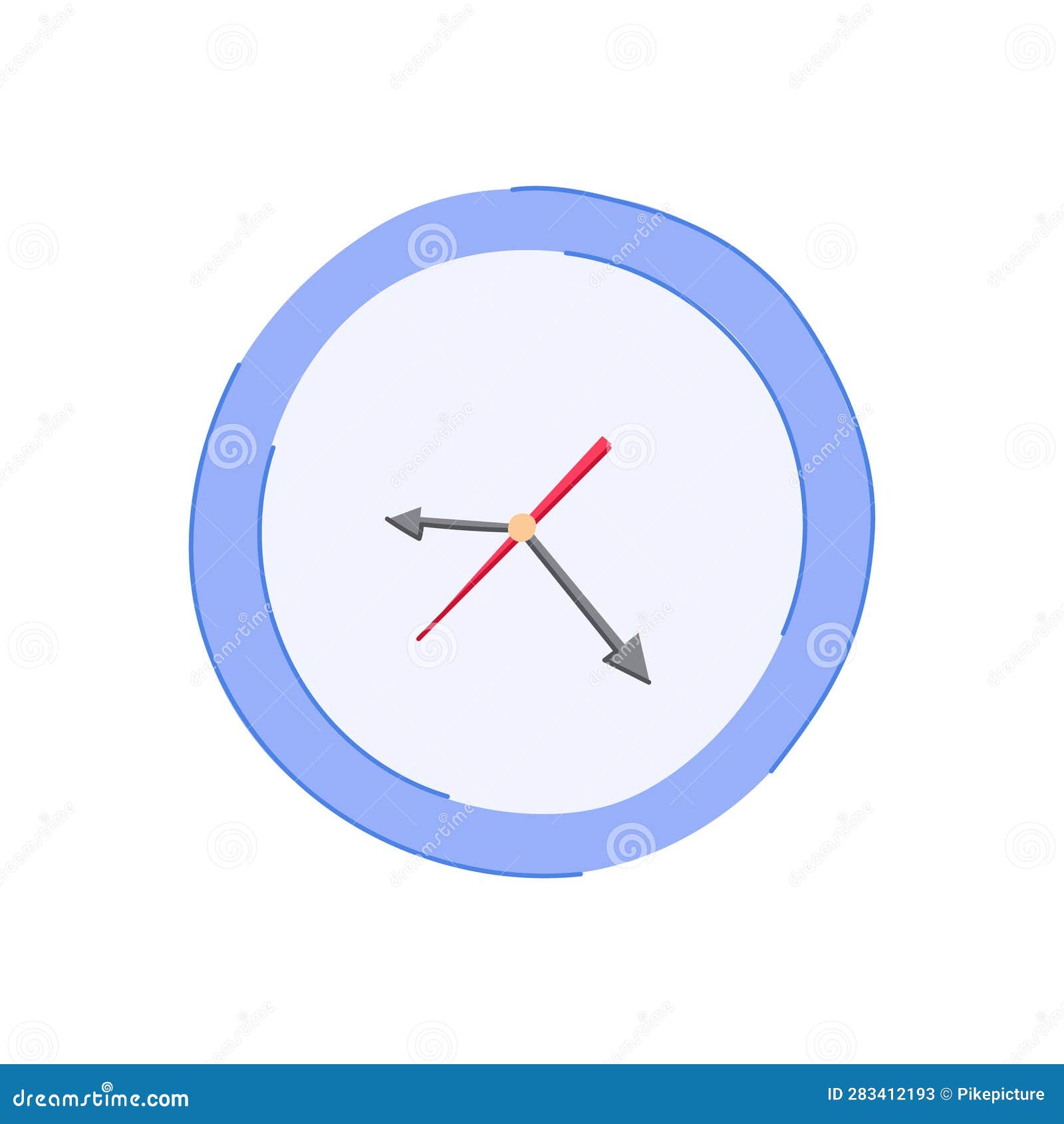 Modern Timer Set, Great Design For Any Purposes. Countdown Timer. Watch ...