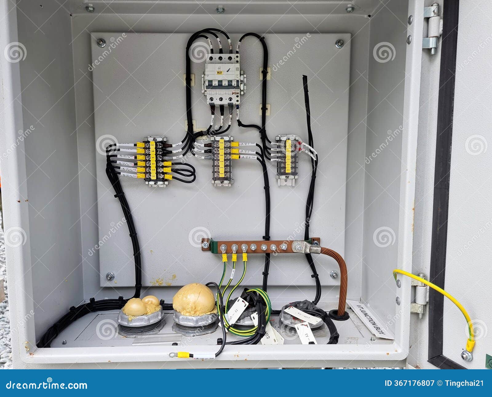 115kV Incoming Feeder Gas-insulated Substation Royalty-Free Stock Photo ...