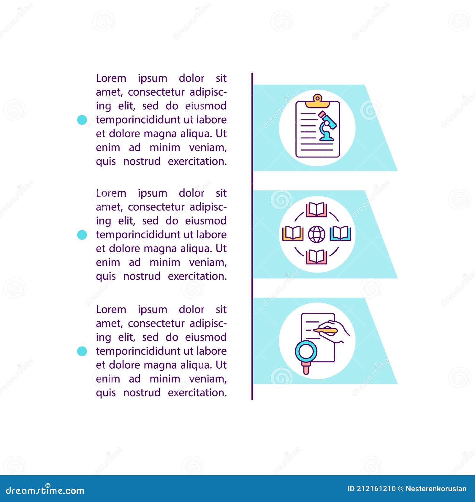 Secondary Research Sources Concept Icon with Text Stock Vector ...