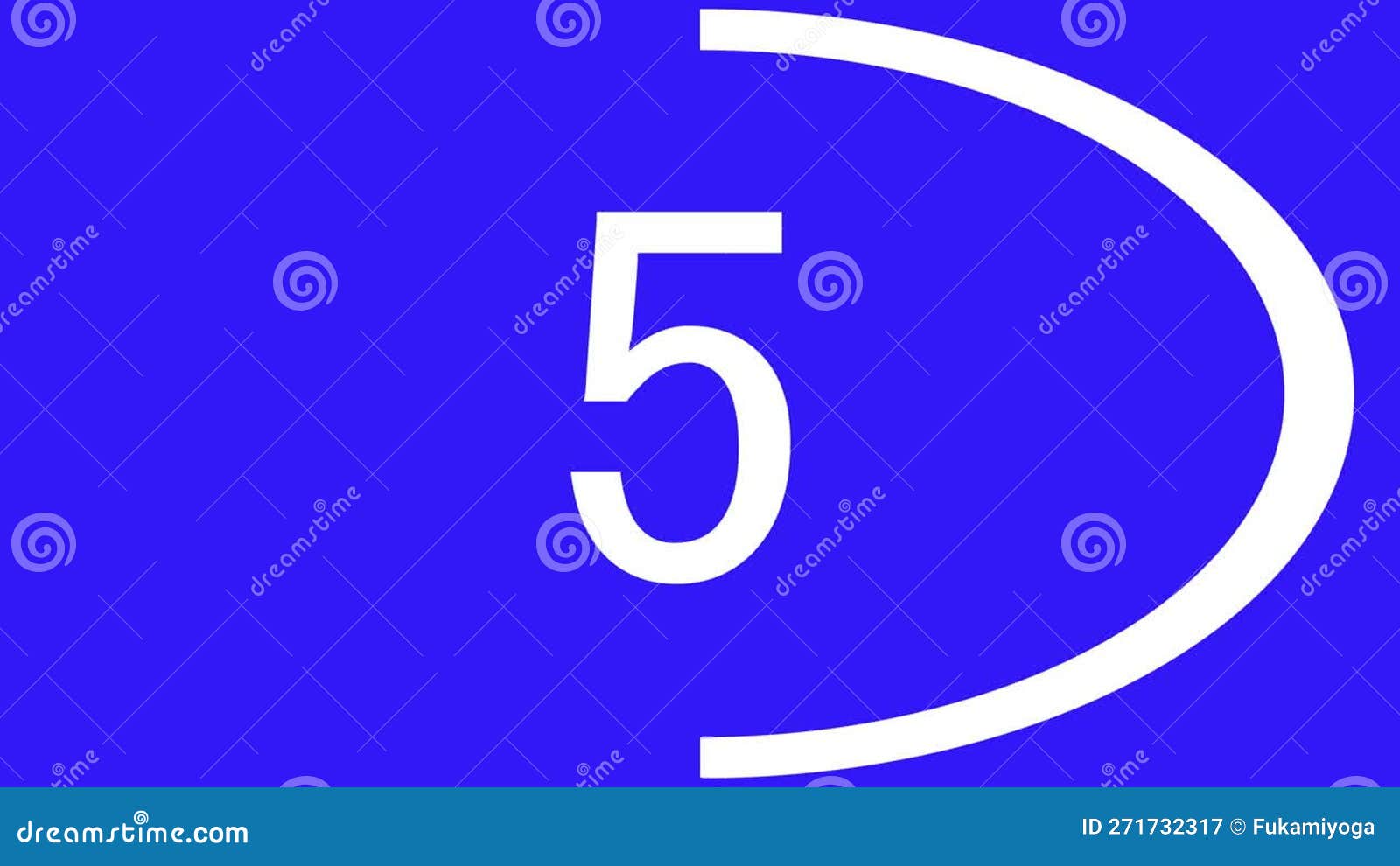 10 Seconds Countdown Timer Animation Motion Graphics Stock Video ...