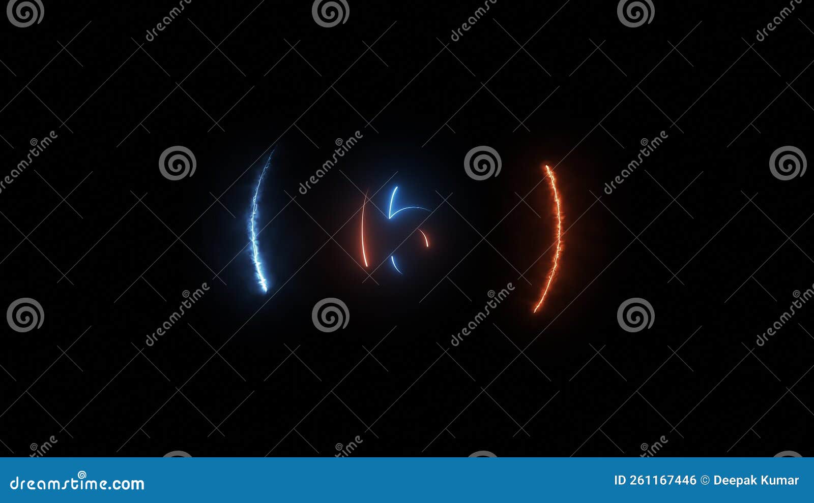 10 Seconds Countdown Timer Animation ,Neon Glowing Countdown Number ...