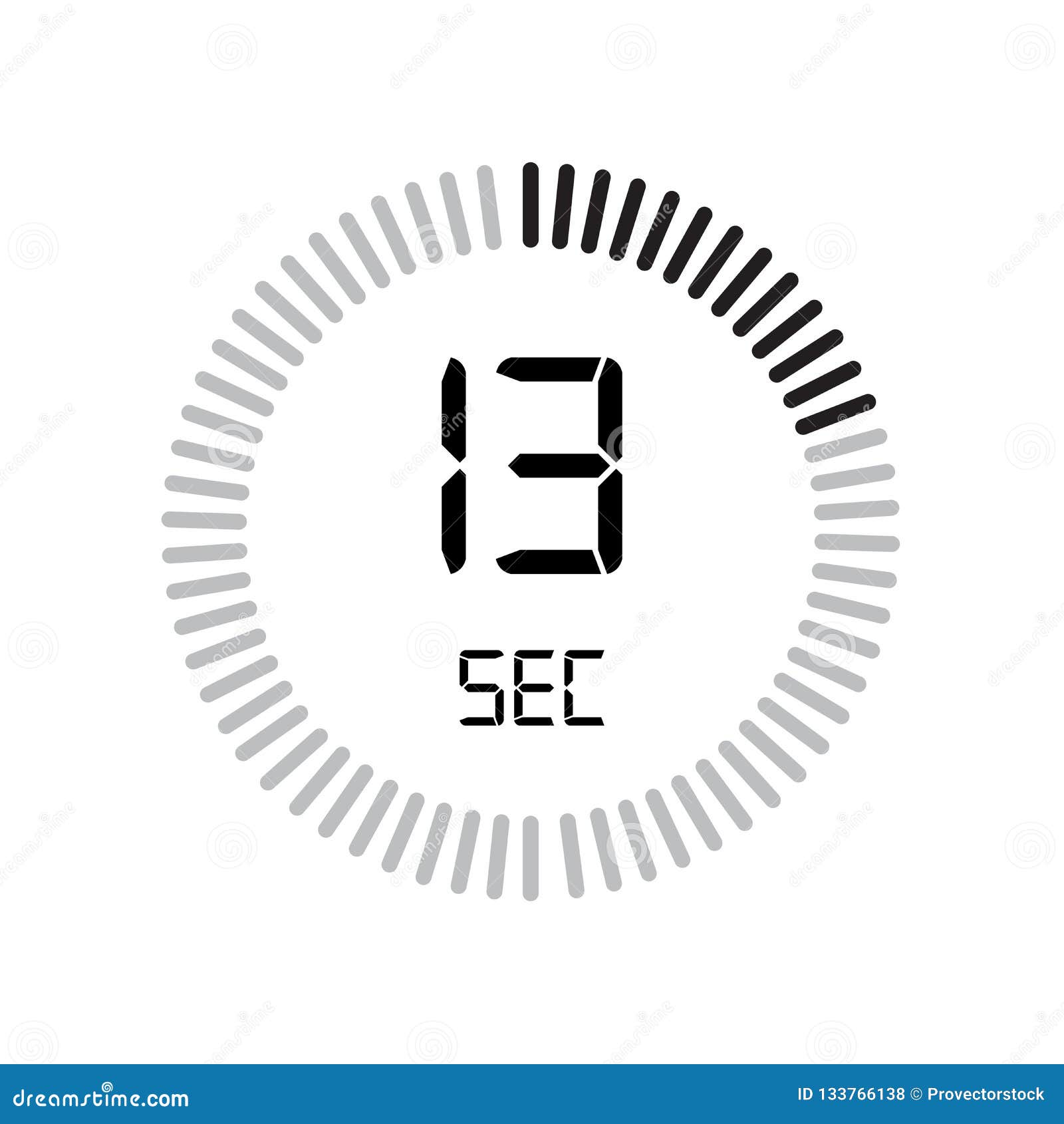 The 13 Seconds Icon, Digital Timer. Clock and Watch, Timer, Countdown ... The 13 Seconds Icon, Digital Timer. Clock and Watch, Timer, Countdown ...