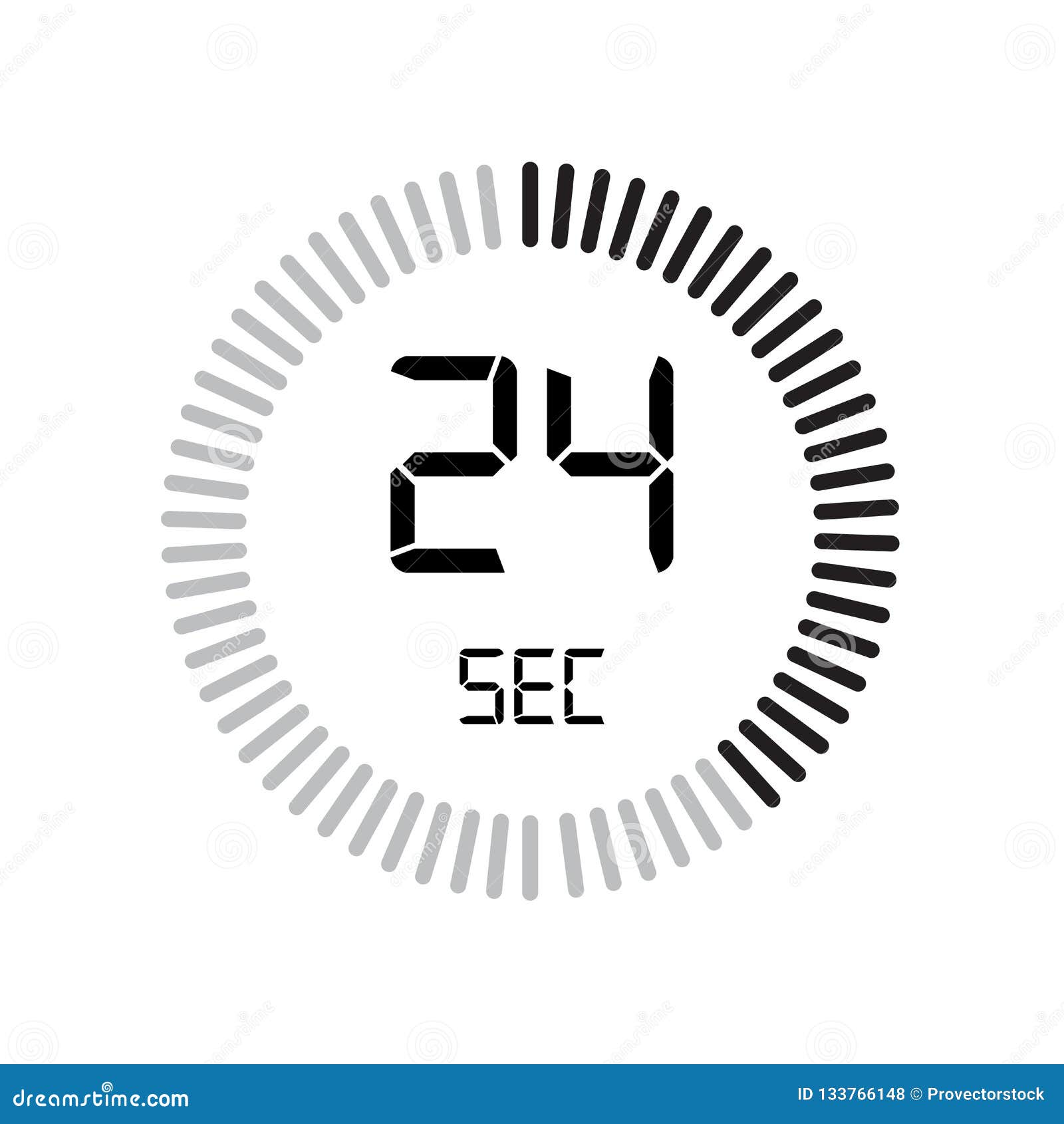 The 24 Seconds Icon, Digital Timer. Clock and Watch, Timer, Countdown ... The 24 Seconds Icon, Digital Timer. Clock and Watch, Timer, Countdown ...