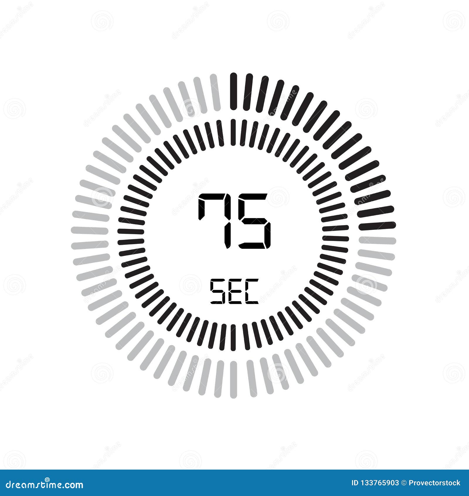 The 8 Seconds Icon, Digital Timer. Clock And Watch, Timer, Count ... The 8 Seconds Icon, Digital Timer. Clock And Watch, Timer, Count ...