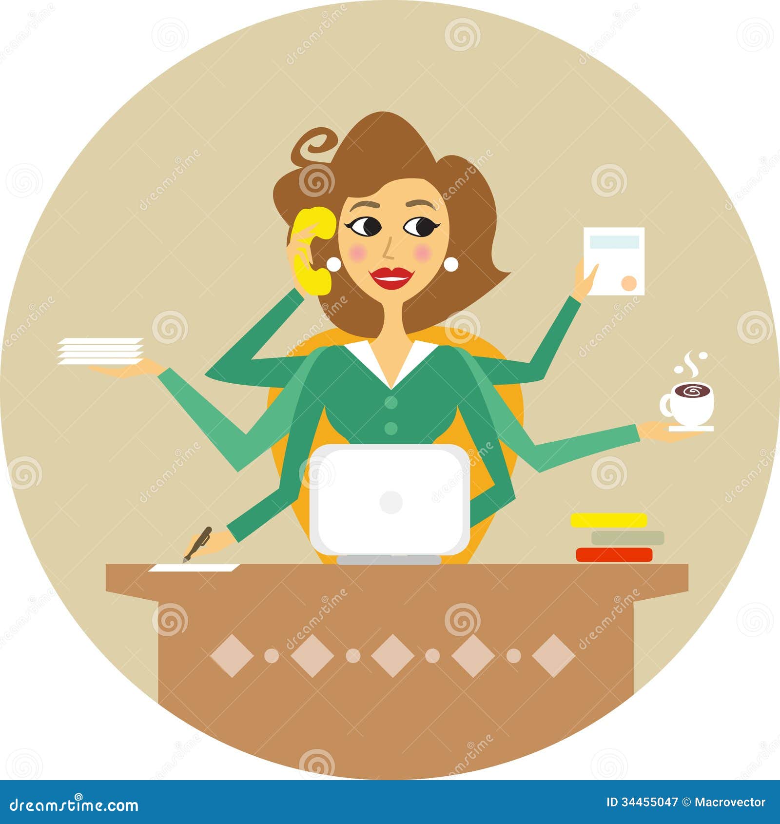 Secretaire Stock Illustrations, Vecteurs, & Clipart – (34,402 Stock ...