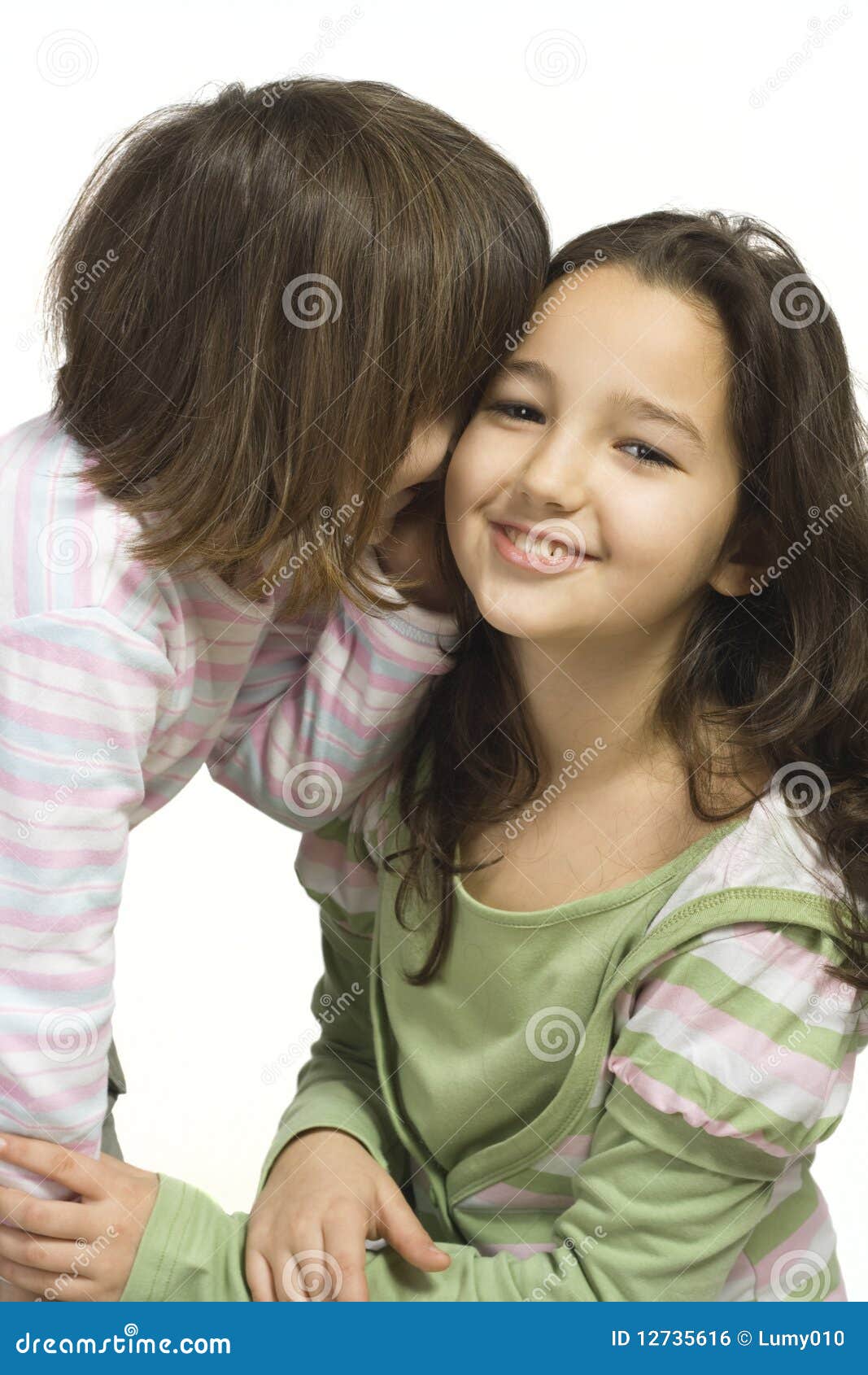 Secret stock photo. Image of children, joke, play, love - 12735616