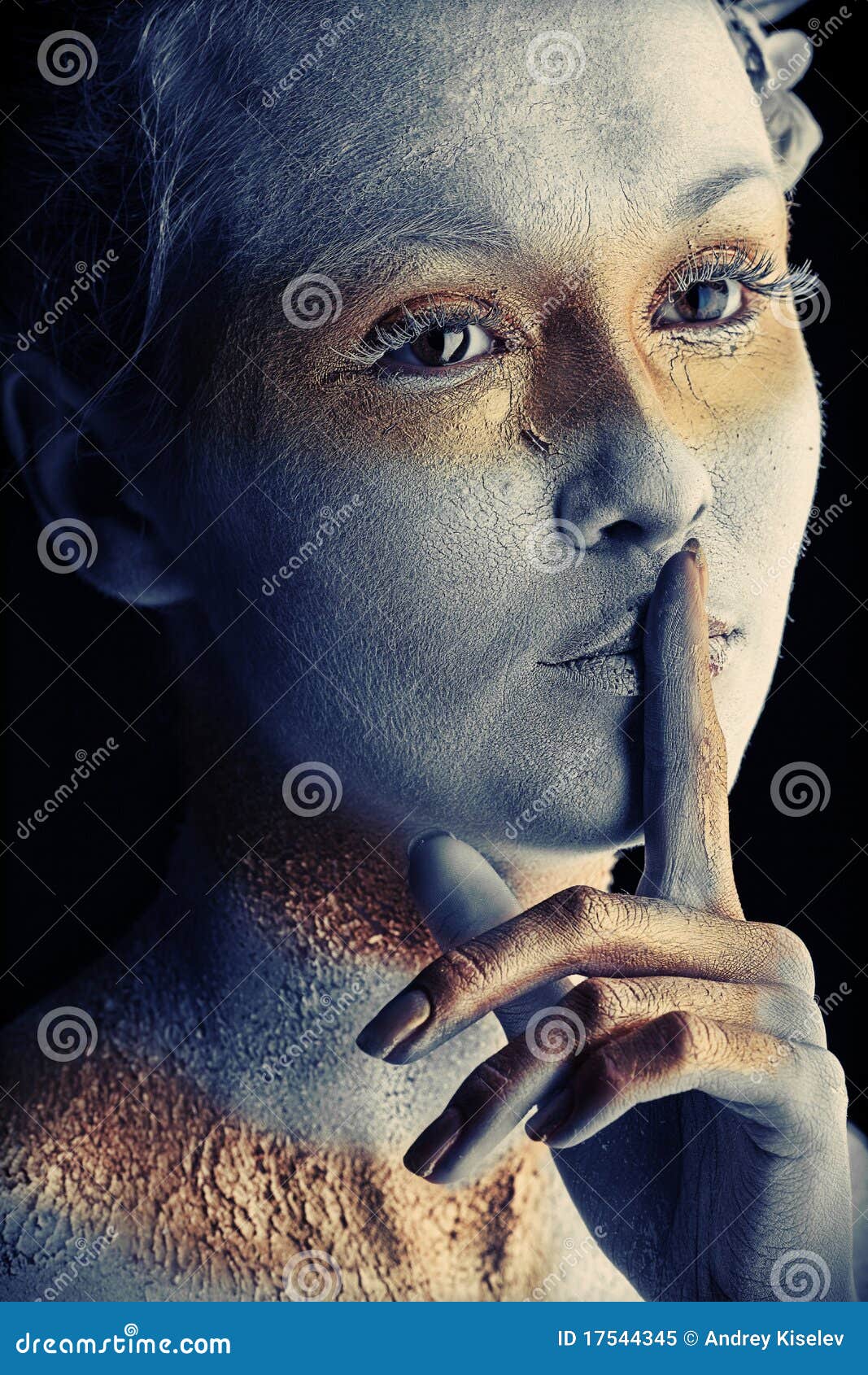 Secret stock image. Image of finger, adult, beautiful - 17544345