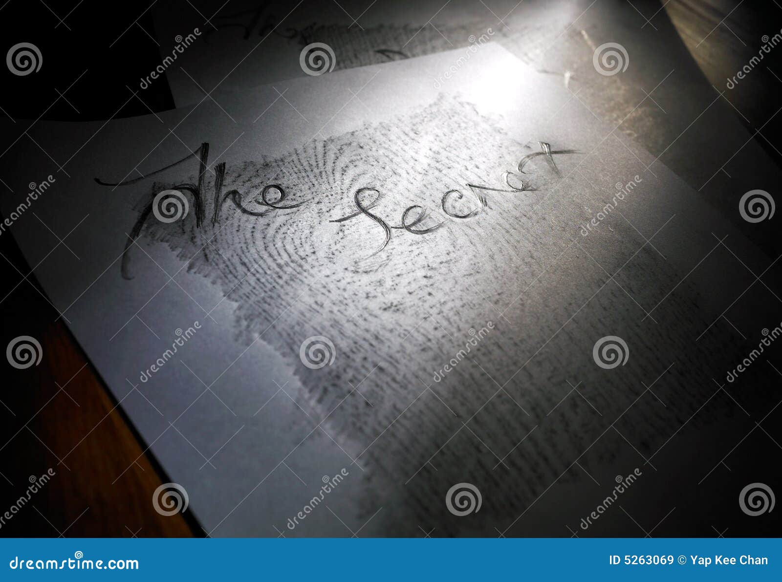 The secret stock image. Image of paper, abstract, detail - 5263069