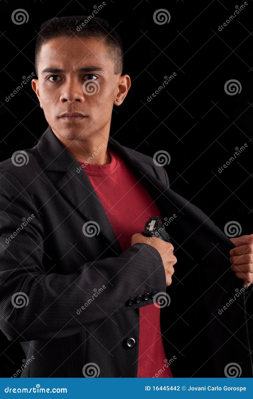 Secret Agent stock photo. Image of fierce, brave, ring - 16445442