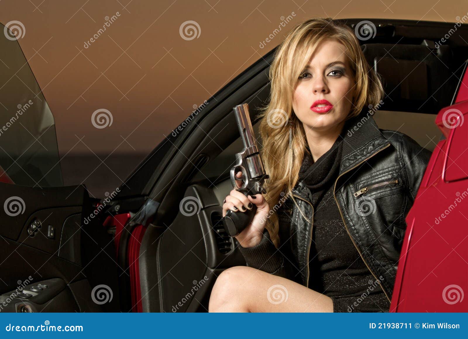 Secret Agent stock image. Image of woman, night, black - 21938711