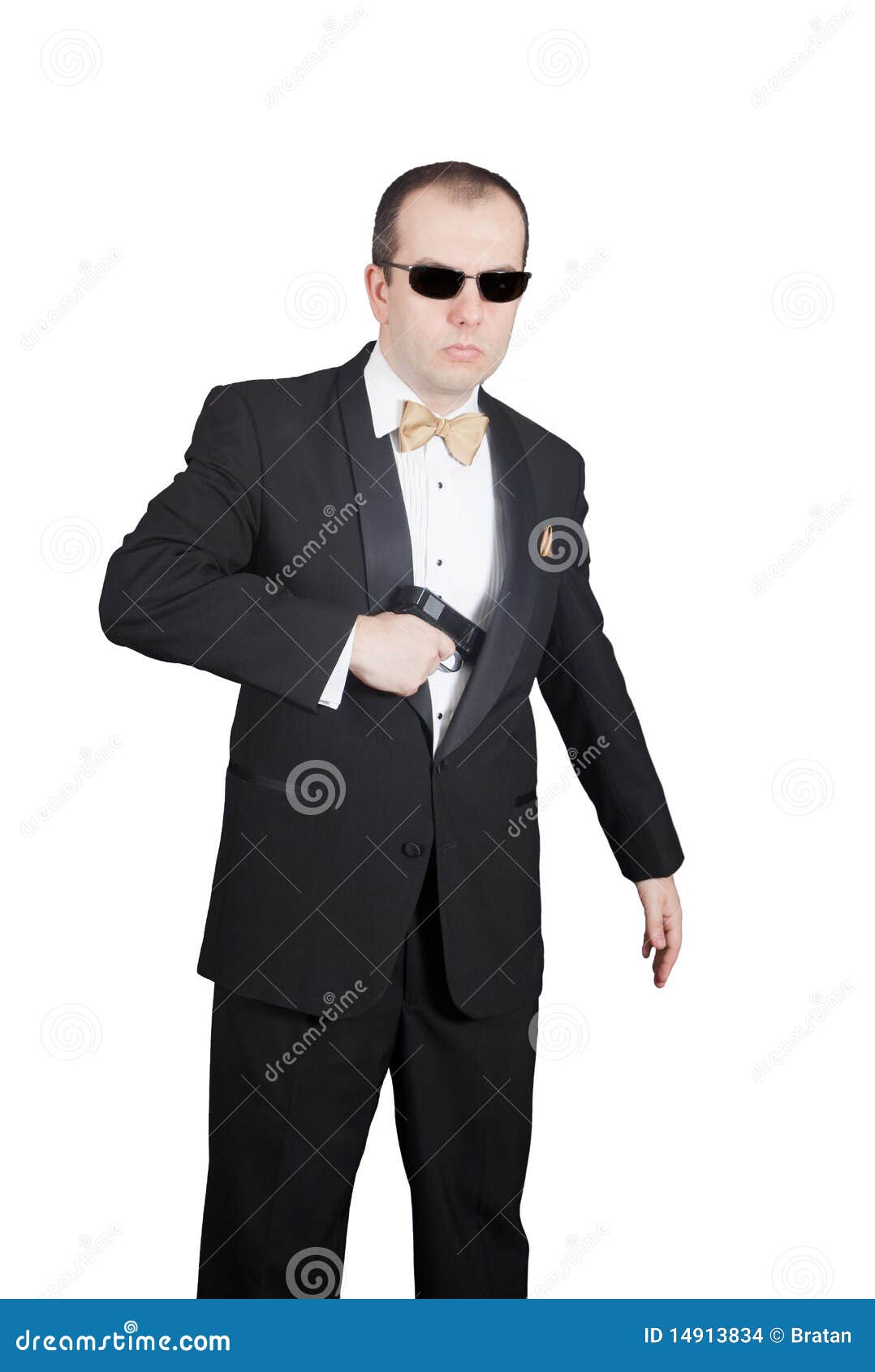 Secret Agent draw stock photo. Image of hiding, clothing - 14913834