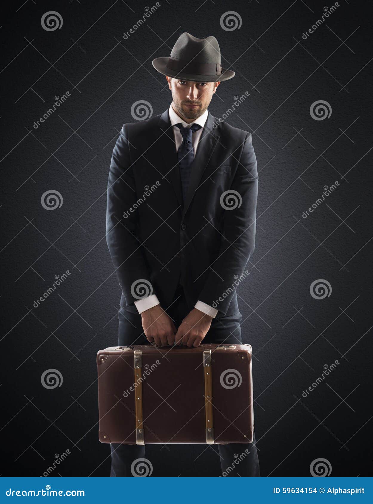 Secret agent stock photo. Image of corporate, detective - 59634154
