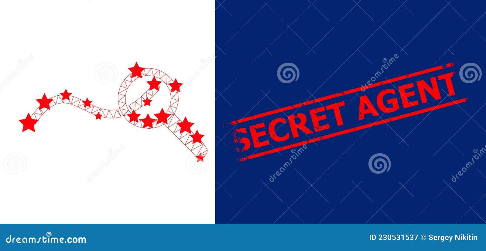Secret Agent Grunge Seal and Expore Wave Chart Polygonal Mesh Stock ... Secret Agent Grunge Seal and Expore Wave Chart Polygonal Mesh Stock ...
