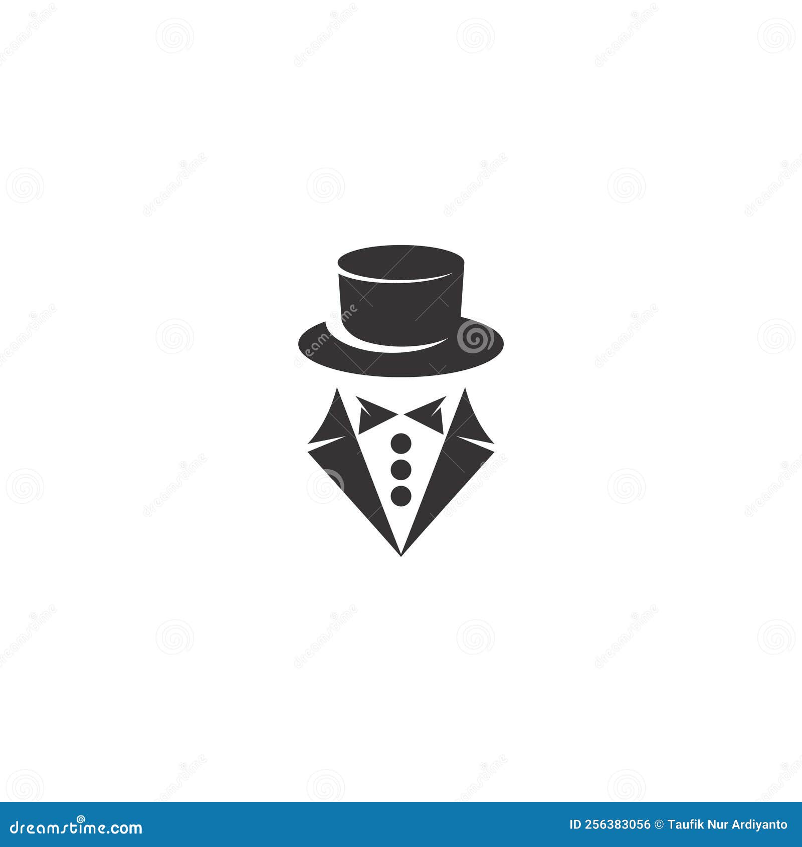 Secret Agent Icon Logo Design Stock Illustration - Illustration of ...