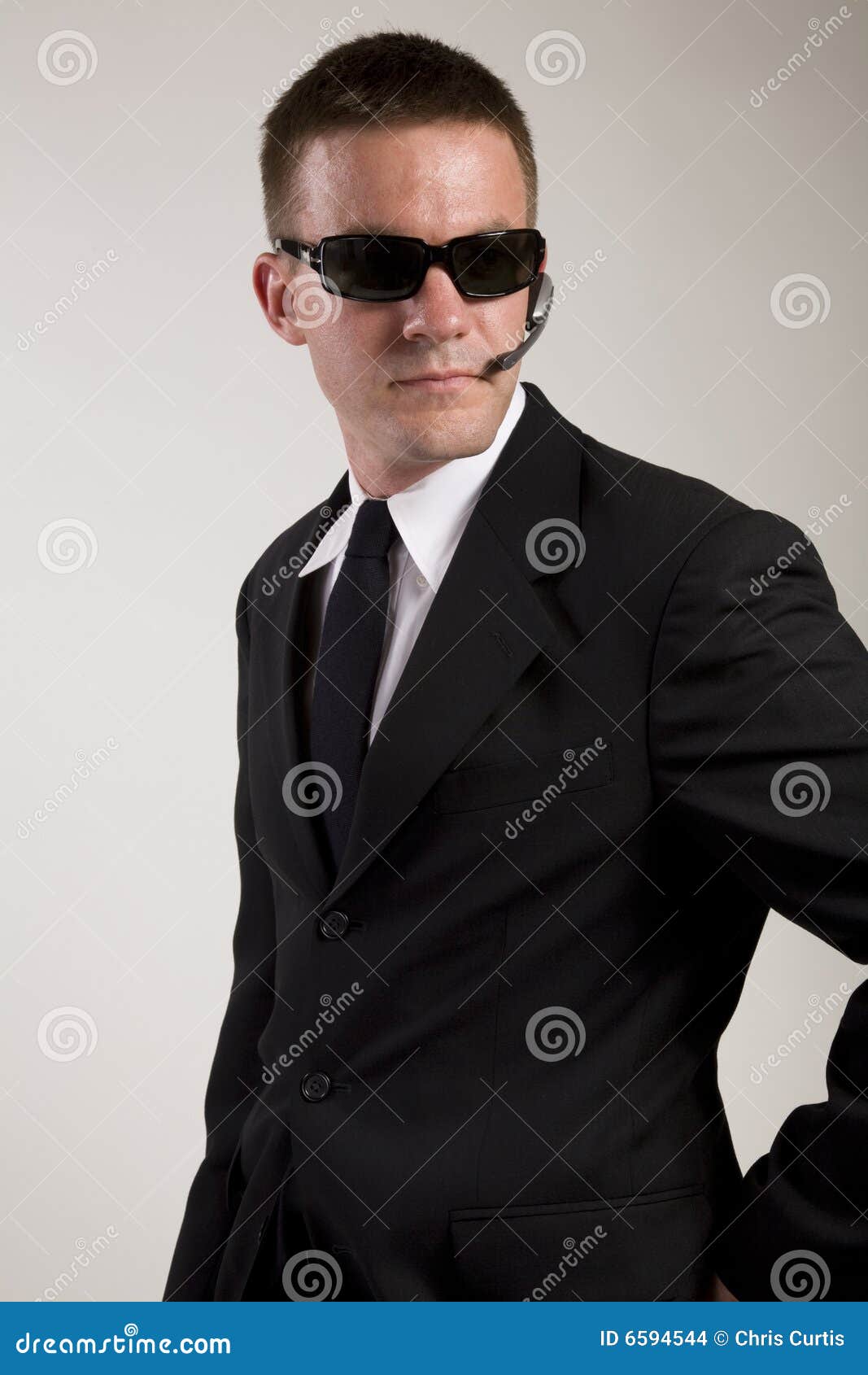 Secret Agent Reaches for Gun Stock Photo - Image of business, reaching ...