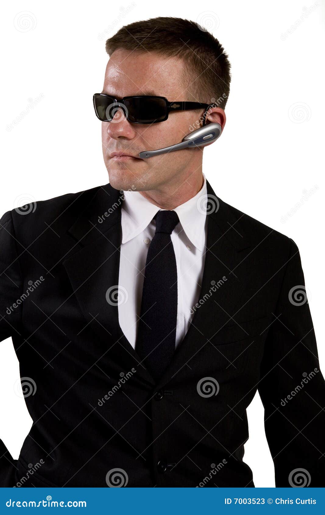Secret Agent Reaches for Gun Stock Image - Image of business ...