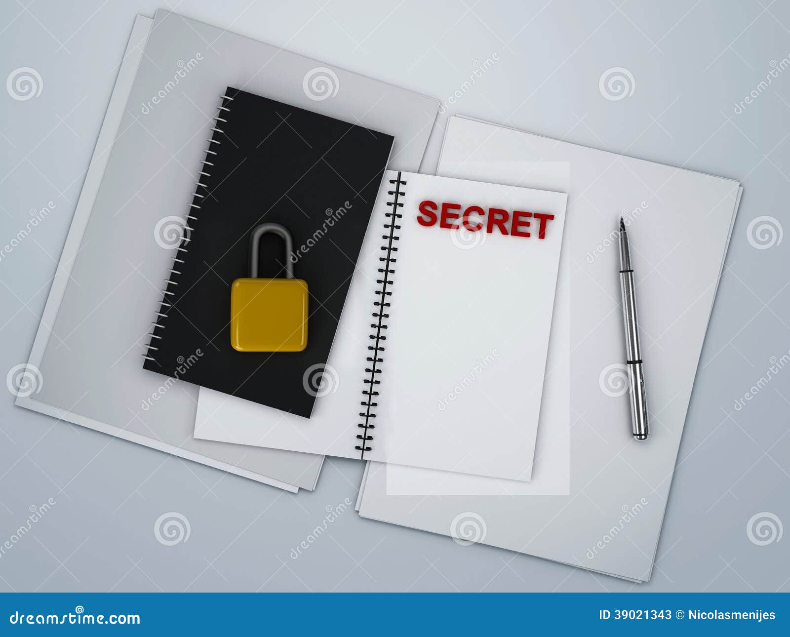 Secret archive stock illustration. Illustration of concept - 39021343