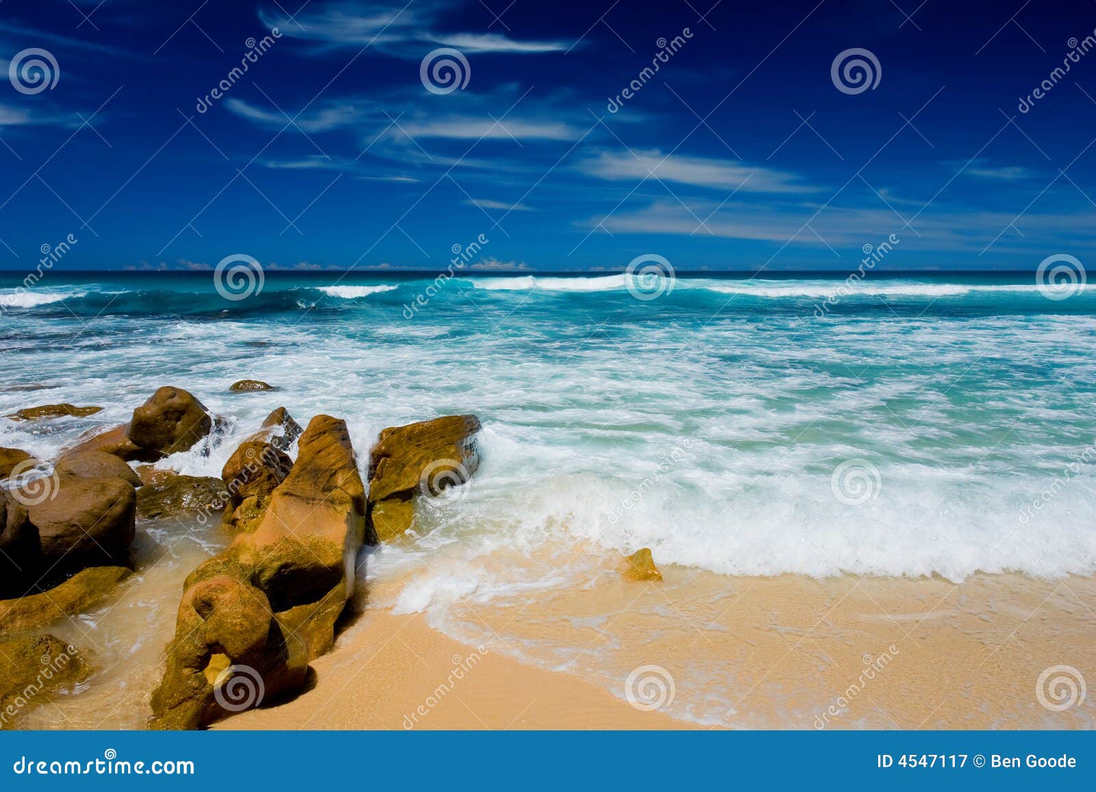 Secret Beach stock image. Image of long, clouds, water - 4547117