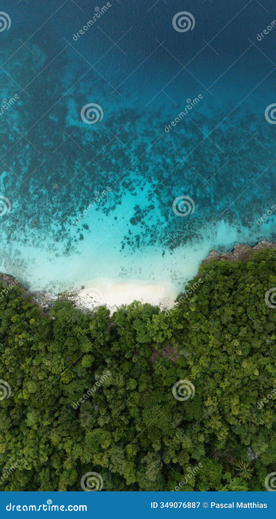 The Secret Beach in Raja Ampat Stock Image - Image of terrain, majestic ...