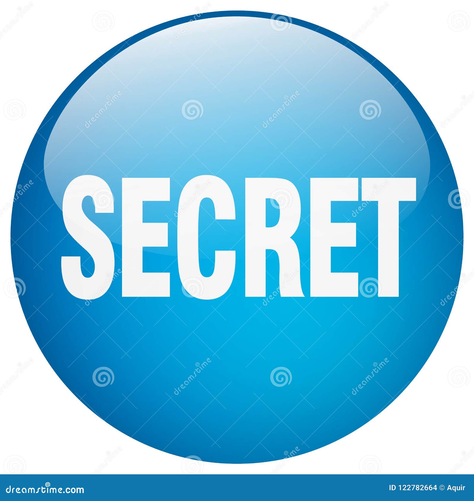 Secret button stock vector. Illustration of isolated - 122782664