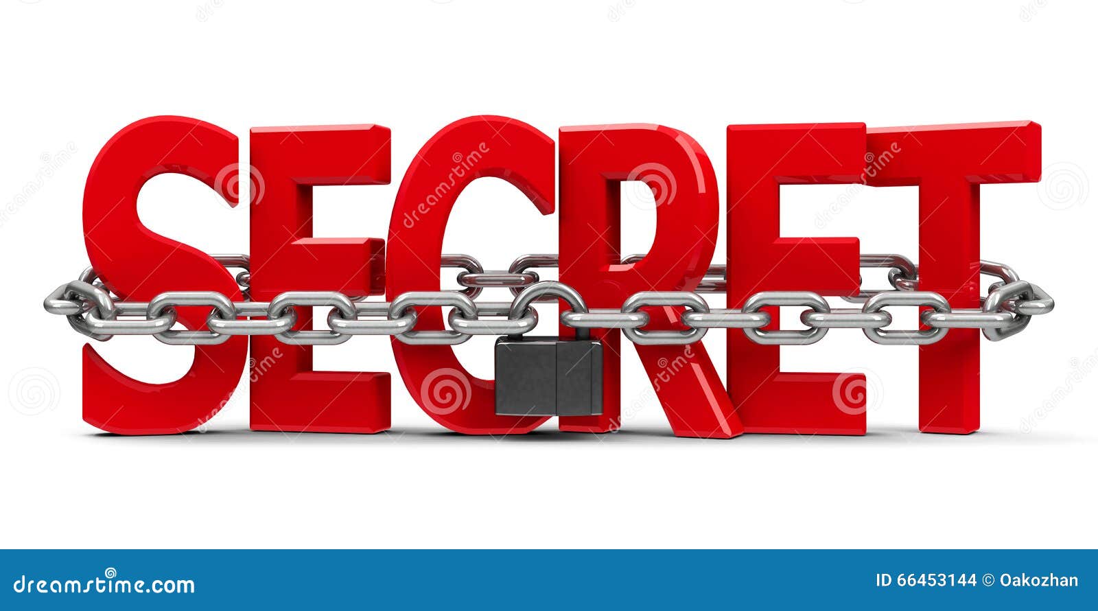 Secret and chain with lock stock illustration. Illustration of chain ...