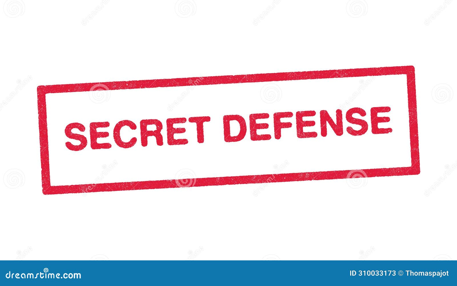 Secret Defense Red Ink Stamp Stock Vector - Illustration of symbol ...