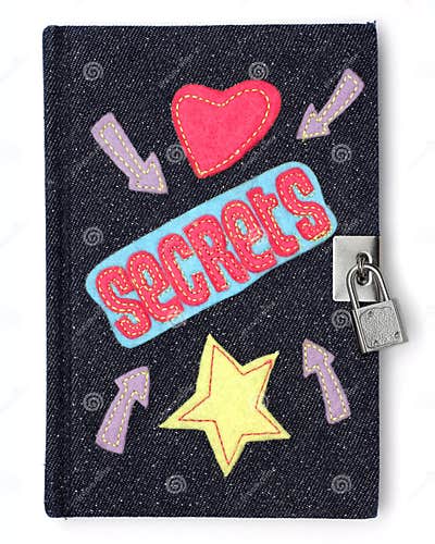 Secret Diary stock image. Image of book, teenager, privacy - 18903793