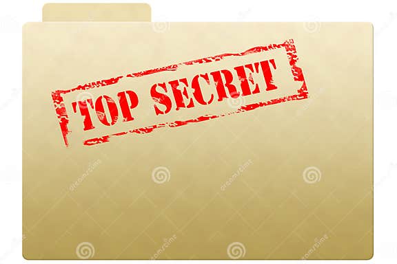 Secret document folder stock image. Image of data, document - 6072783