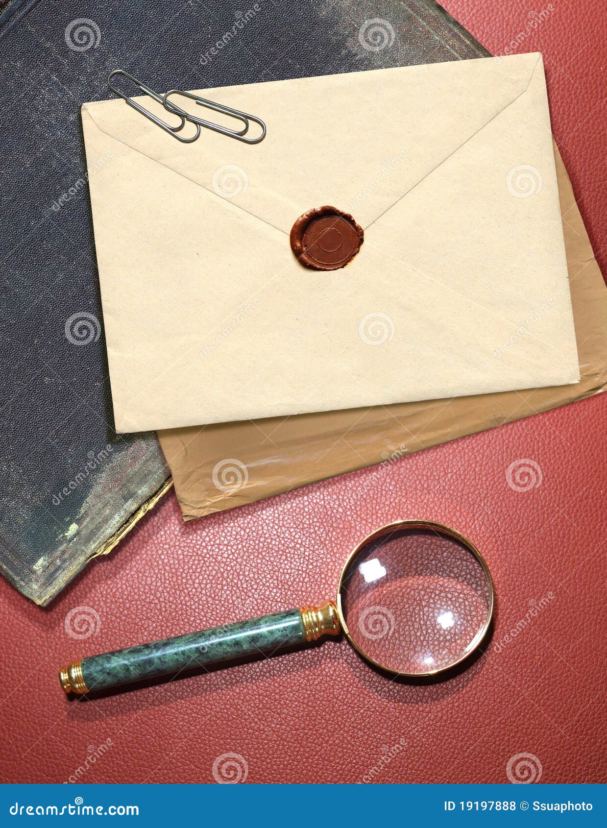 Secret envelope stock photo. Image of office, magnifying - 19197888
