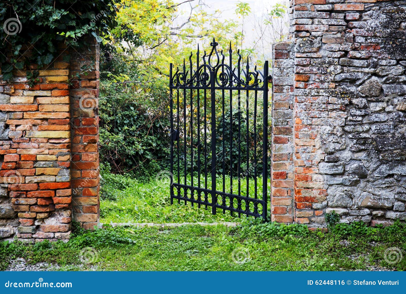 The Secret Garden of the Castle Stock Photo - Image of mystery, white ...