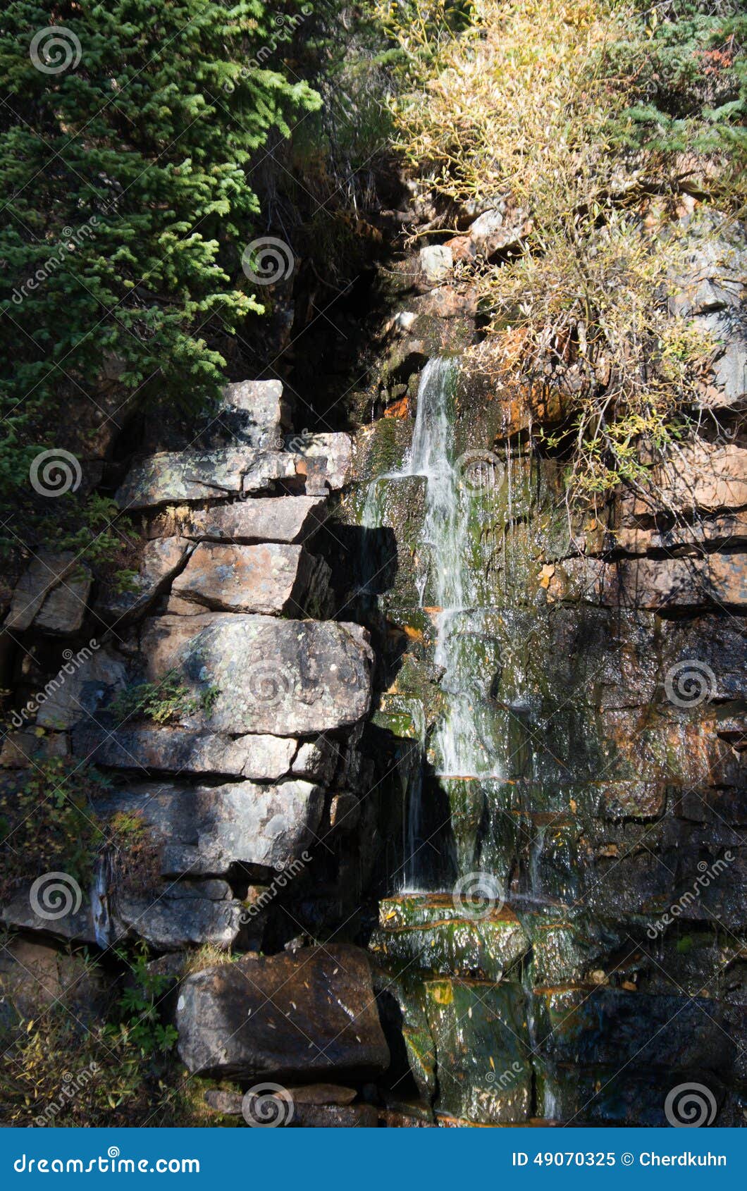 Secret Grotto stock image. Image of rock, waterfall, stacked - 49070325